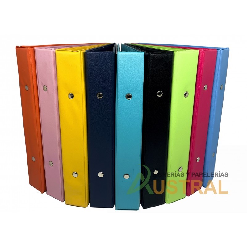 Carpeta Doble anillo T/C - Librería y Papelería Austral