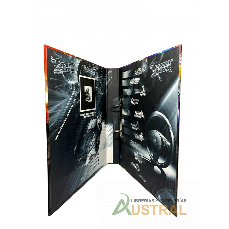 Carpeta Norma durabook argollada - Librería y Papelería Austral