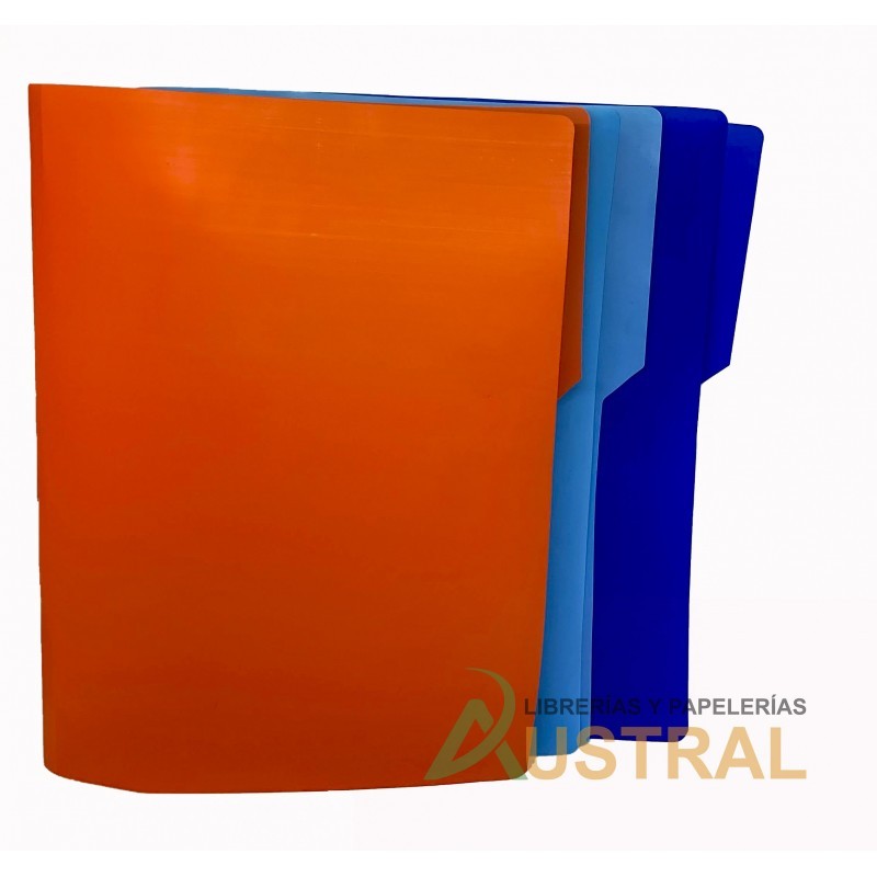 Carpeta plástica Carioca T/O - Librería y Papelería Austral
