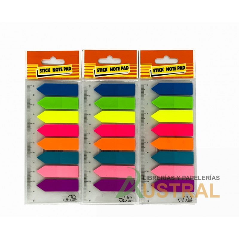 Banderitas s/marca x8c BAN-2 - Librería y Papelería Austral