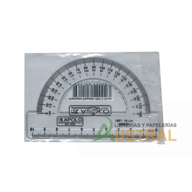 Graduador Apolo 180° - Librería y Papelería Austral
